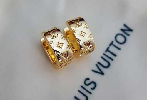 Серьги Louis Vuitton LV premium