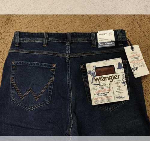 Джинсы Wrangler Texas.Новые р-ры32,34,36,38,40