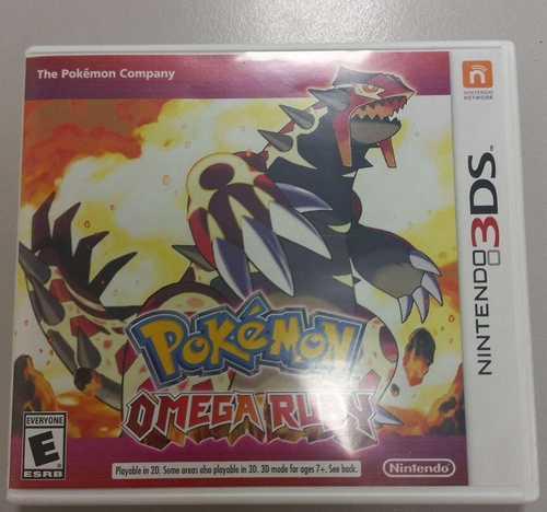 Pokemon Omega Ruby nintendo 3DS