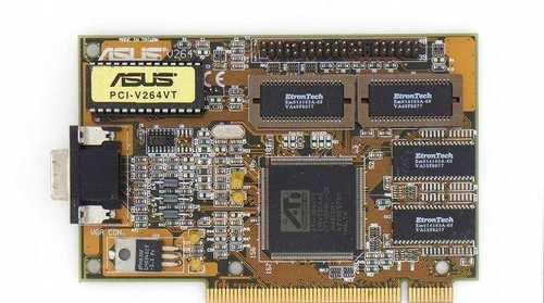 Видеокарта asus PCI-V264VT на базе ATI Mach64