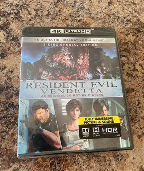 Resident Evil Vendetta 4K Blu-ray