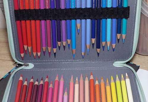 Faber castell polychromos 73 шт карандаши цветные