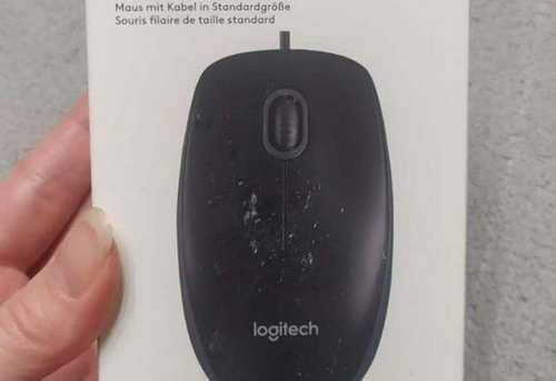 Мышь logitech b100