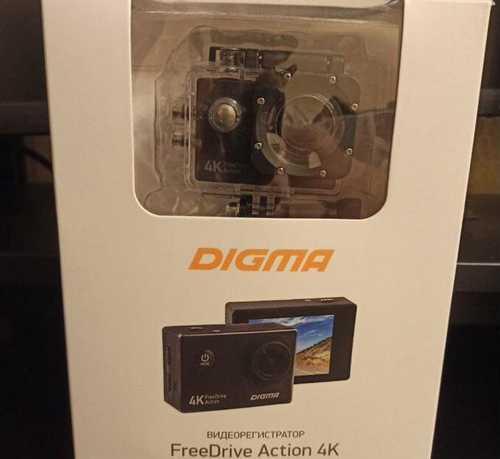 Видеорегистратор (экшн камера) digma fdac4