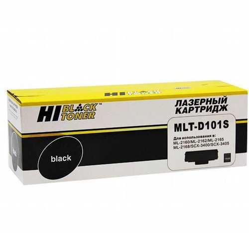 Картридж Hi-Black (HB-MLT-D101S) для Samsung ML-2160/2162/2165/2166W/SCX3400/3406W, 1,5K