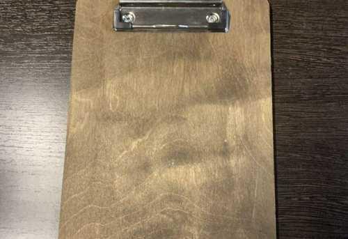 Деревянный планшет под формат А6