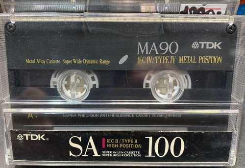 Аудиокассета TDK MA 90 Metal