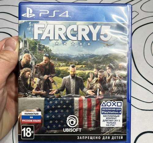 Диски на ps4 farcry 5