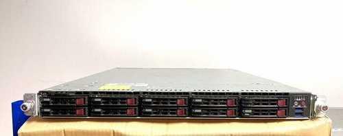 Сервер 10SFF 2x Xeon v3/v4 2x nvme 10G Supermicro
