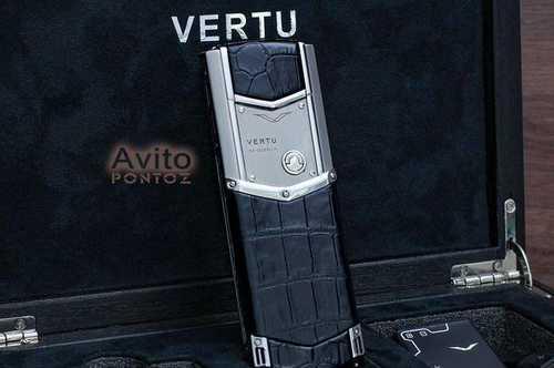 Vertu натуральная кожа крокодила