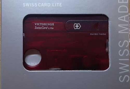 Victorinox SwissCard Lite red
