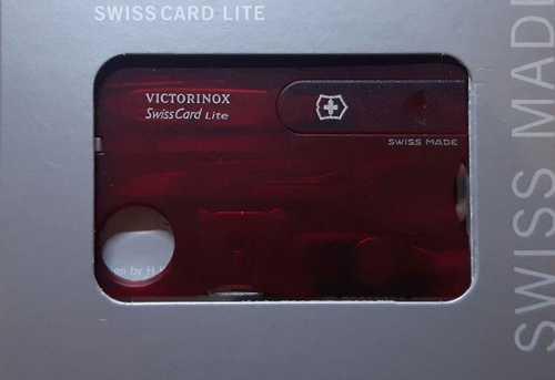 Victorinox SwissCard Lite red