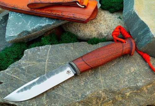 Нож охотничий ручной ковки из стали К110
