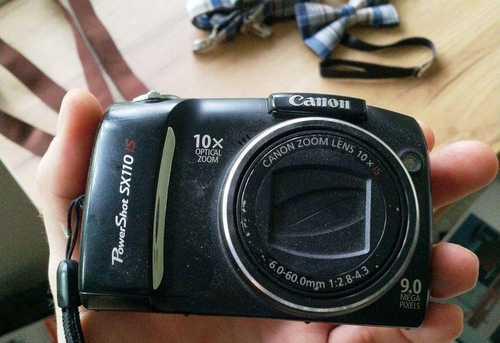 Компактный фотоаппарат canon powershot sx110is
