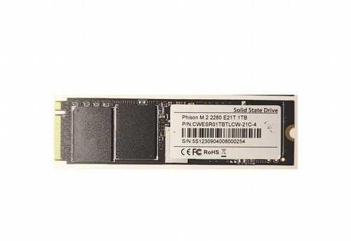 SSD NVMe 1Тб PS5021-E21T OEM от Phison