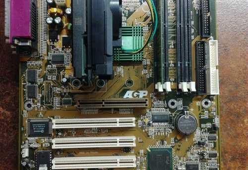 Ретро Chaintech 6BTM0-N100A +Pentium II 350+128Mb