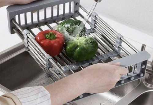 Регулируемая сушилка для посуды
