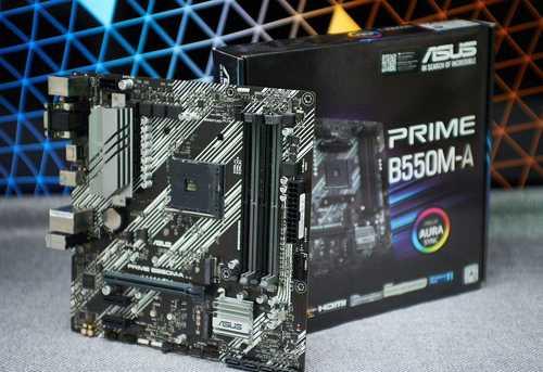 Материнская плата asus prime B550M-A