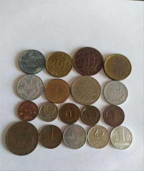 Набор иностранных монет (2)