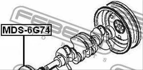 Шкив коленвала 6g74
