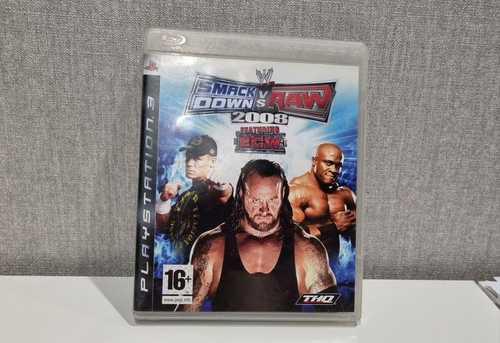 Smackdawn vs Raw 2008 ps3 рестлинг