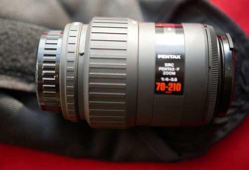 Pentax f 70-210mm ED автофокусный легендарный лучш