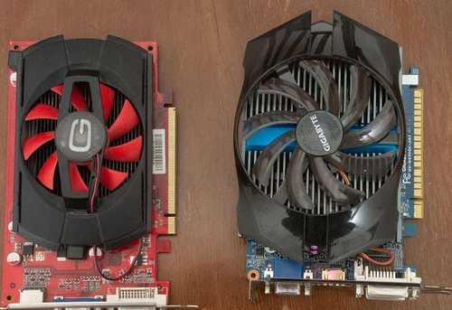 Видеокарты GT240 512MB и GTX650 2GB