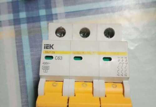 Автоматический выключатель IEK 63