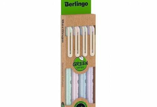 Ручка шариковая автоматическая Berlingo "Green Ser