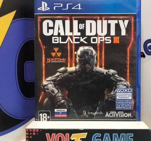 Call Of Duty Black Ops 3 (PS4) Б/У