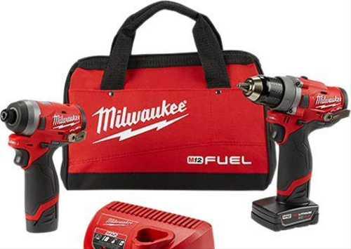 Наборы Milwaukee M12 2596-22 Fuel и 2598-22