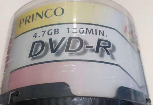 DVD диски чистые болванки, 50 штук