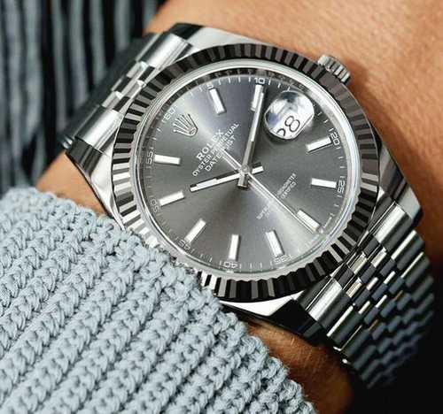 Мужские часы Rolex Datejust стальные