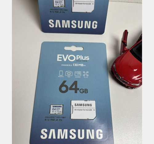 Карта памяти microsdxc 64 Gb Samsung EVO Plus