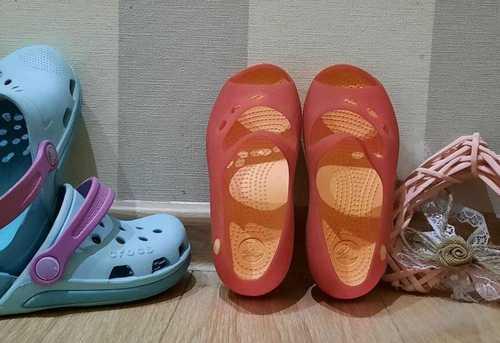 Сабо Crocs и балетки Crocs