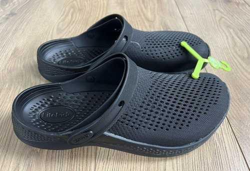 Crocs новые сабо LiteRide 360 Black 44