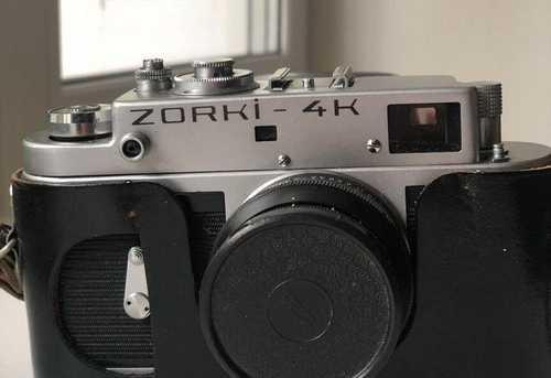 Плёночный фотоаппарат zorki- 4K