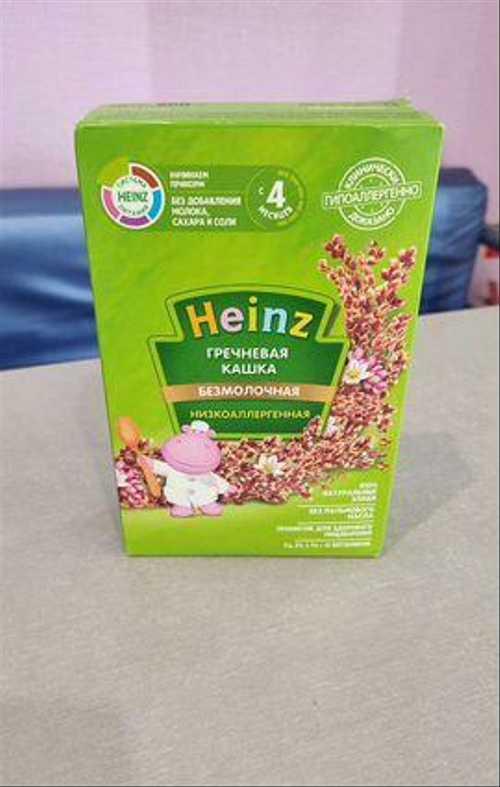 Каша Heinz гречневая 4+
