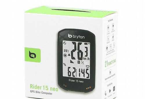 Велокомпьютер Bryton Rider 15 NEO + датчики