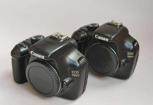 Фотоаппараты Canon EOS 1100D 2 штуки