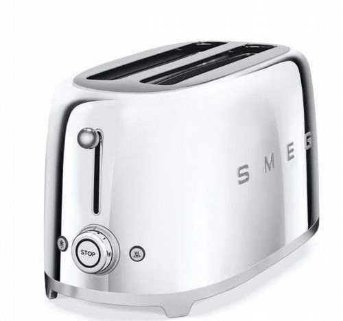 Тостер Smeg TSF02sseu, хром