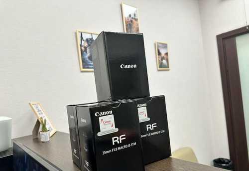 Canon RF 35mm f/1.8 Macro IS STM (Новые-Гарантия)