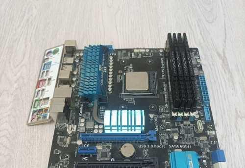 Связка m5a99fx pro2.0+amdfx8320+16GB+Водянка+1tbжд