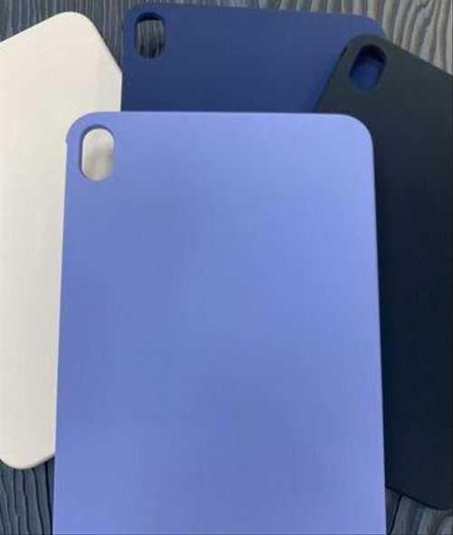 Силиконовый чехол на iPad Mini 6 фиолетовый