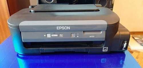 Принтер epson M100 (требуется прочистка)
