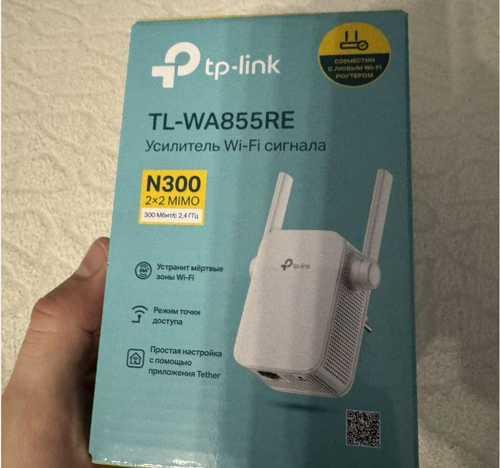 Усилитель wifi сигнала tp link tl wa855re