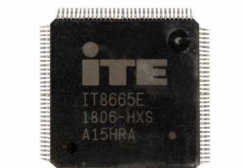 Микросхема iT8665E HXS QFP-128 с разбора IT8665E H