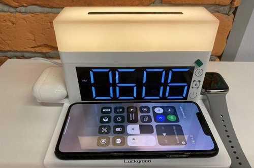 Зарядная станция iPhone, AirPods, smart watch