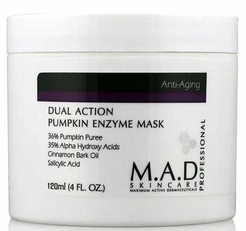 M.A.D Skincare Anti-Aging Dual Action Pumpkin