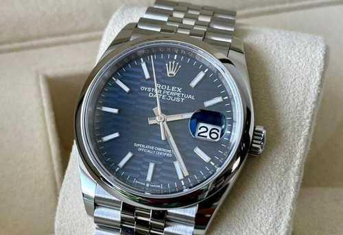 Часы Rolex Datejust 36mm Blue Motif